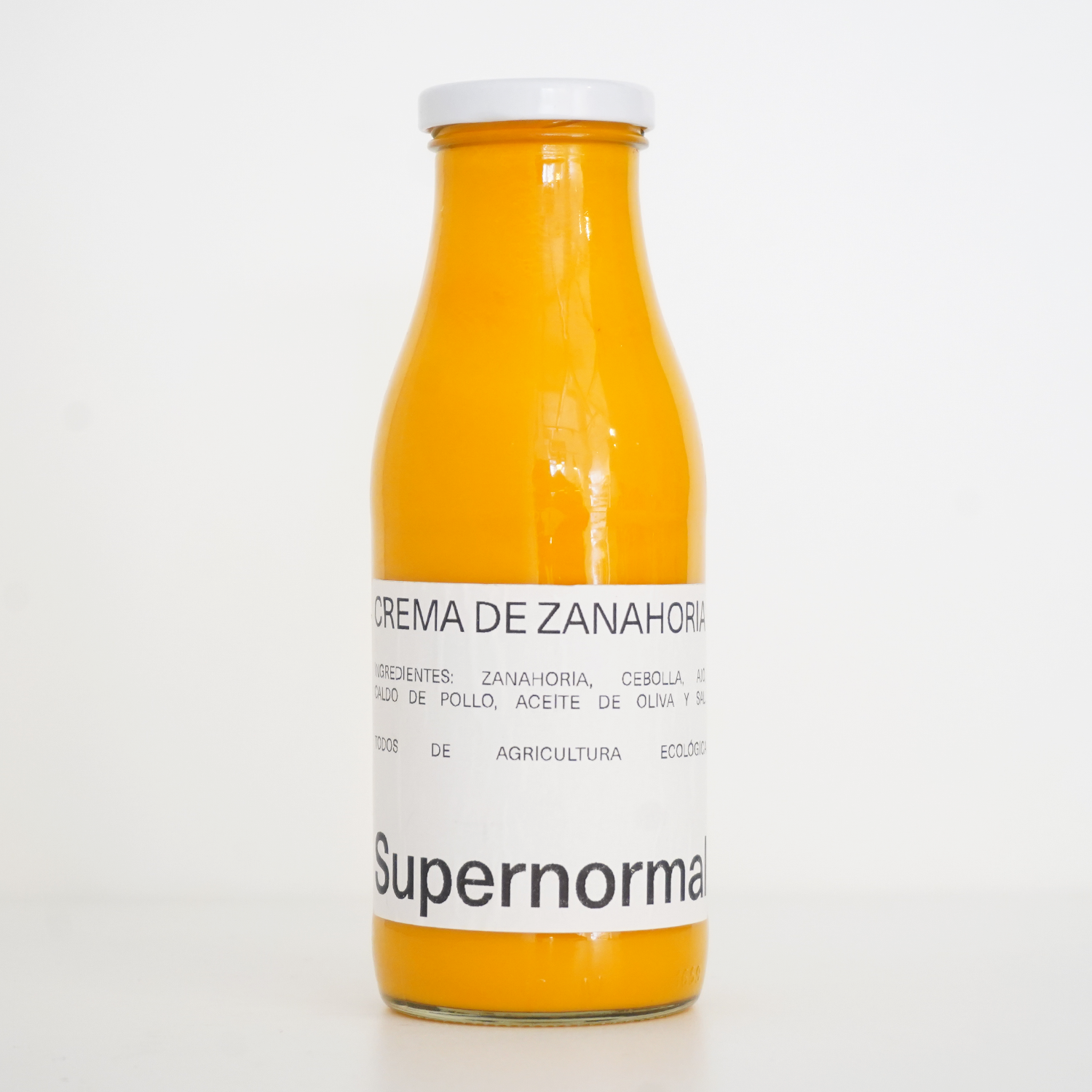 Crema de Zanahoria Ecológica - ¡Lista! | Supernormal